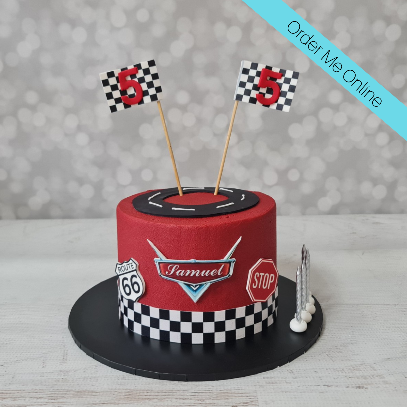 cars – Celebration Cakes- Cakes and Decorating Supplies, NZ