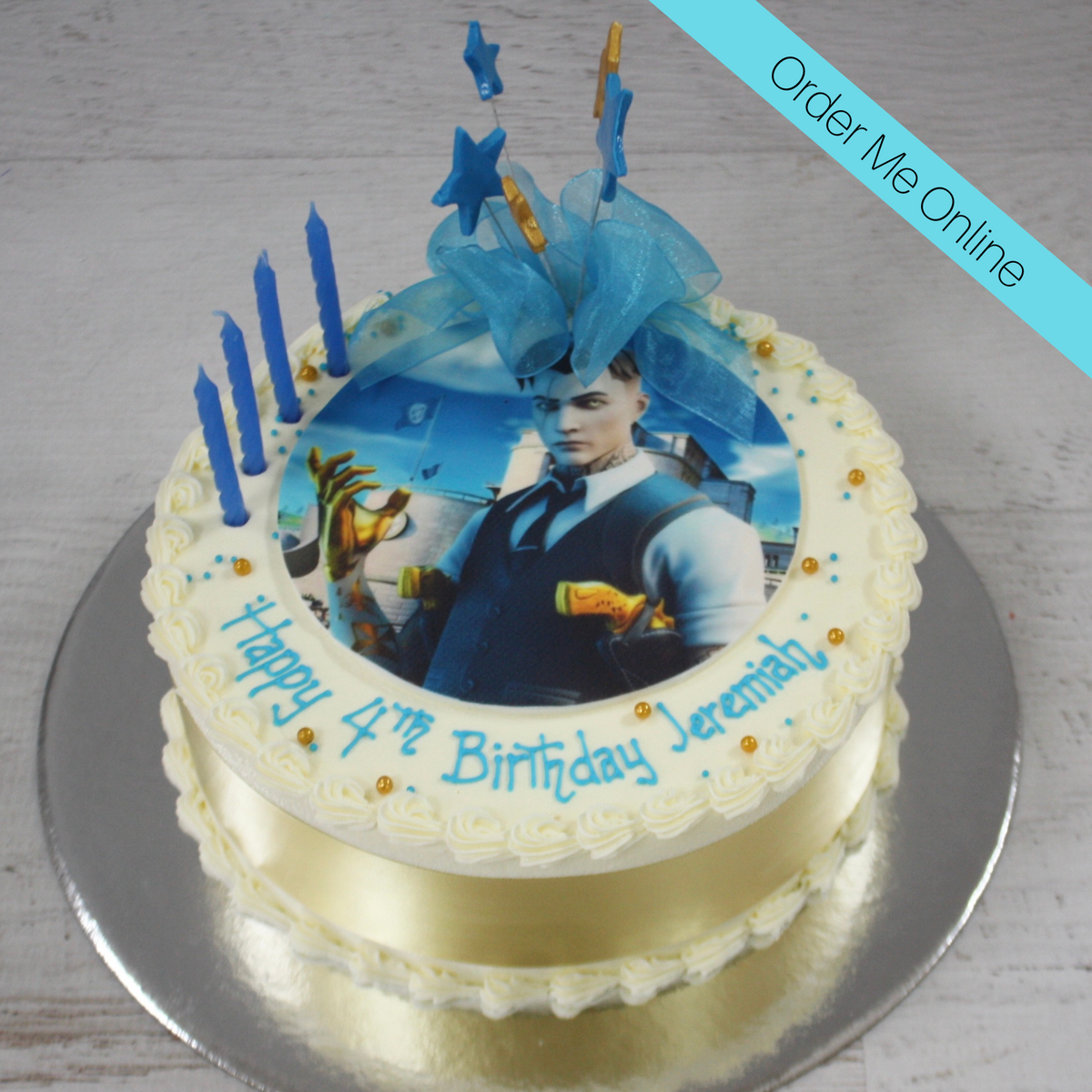 Fortnite Image Cake – Celebration Cakes- Cakes and Decorating Supplies, NZ