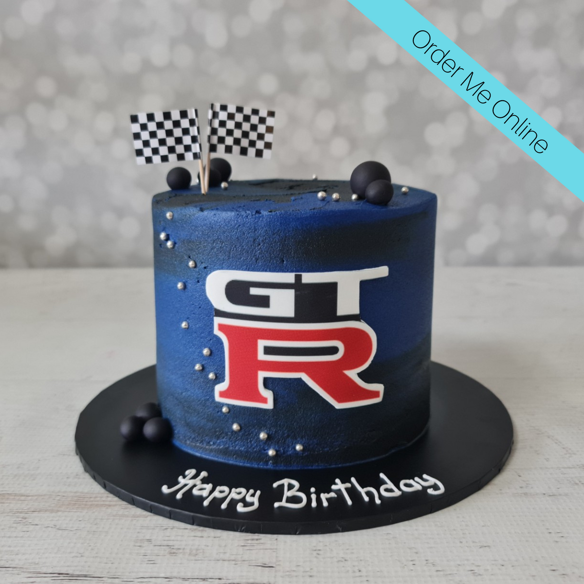 GTR Cake – Celebration Cakes- Cakes and Decorating Supplies, NZ