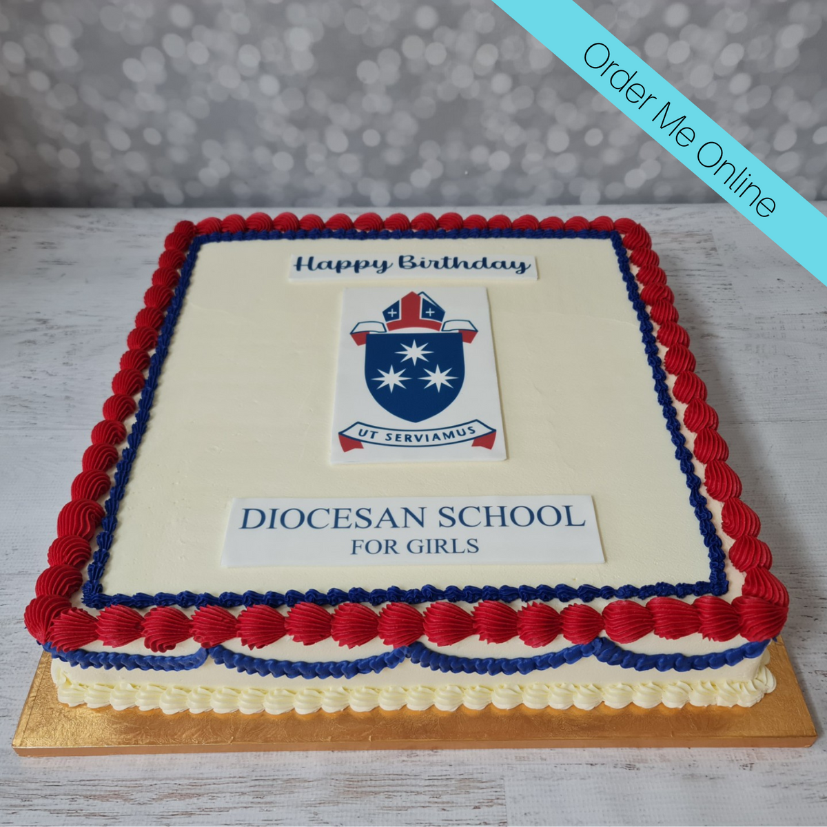 Dio Square corporate logo cake – Celebration Cakes- Cakes and ...