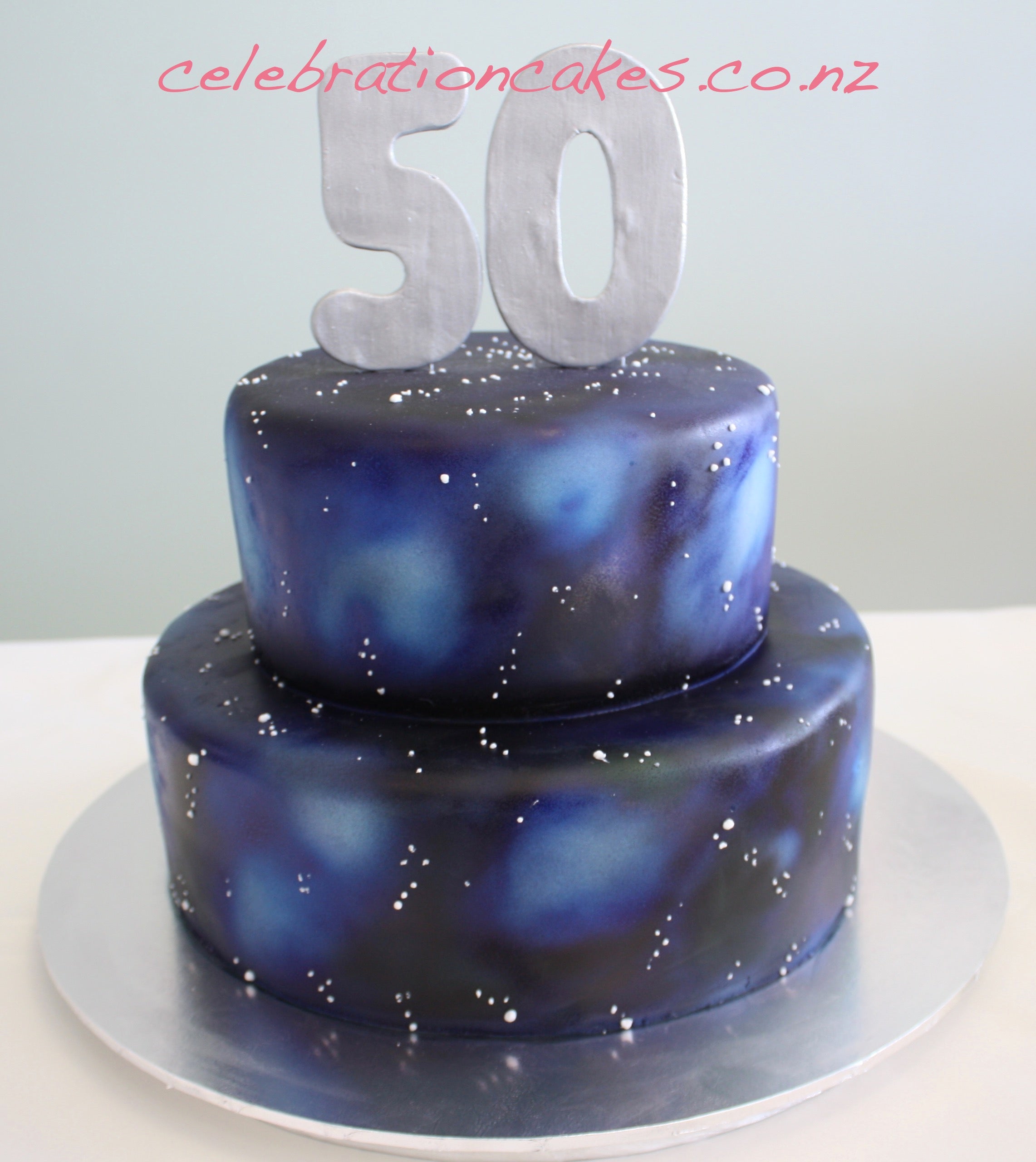 Galaxy Cake – Celebration Cakes- Cakes and Decorating Supplies, NZ