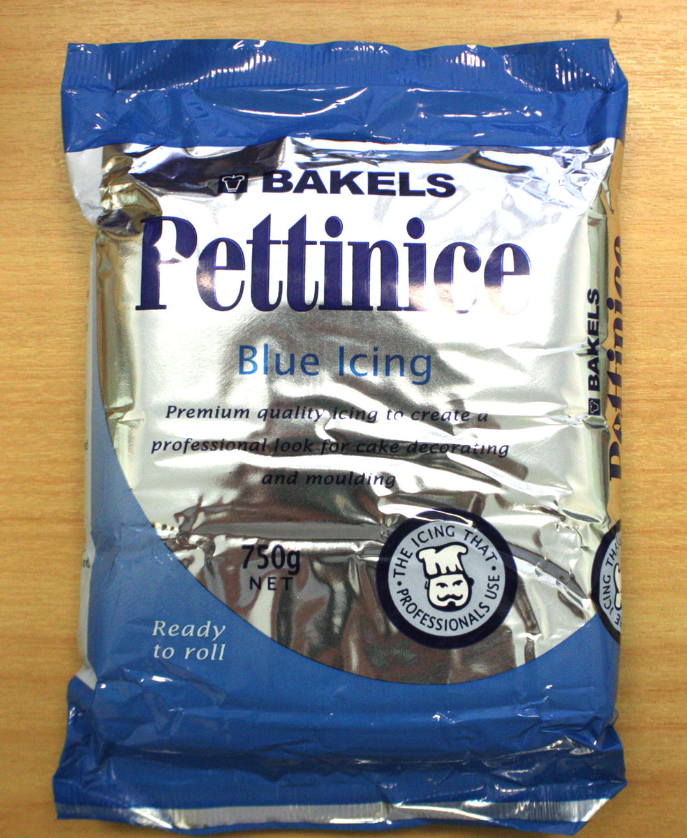 Bakels Blue Fondant – Celebration Cakes- Cakes and Decorating Supplies, NZ